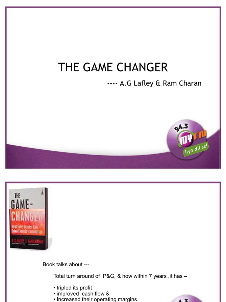 Game Changer Pdf Innovation Strategic Management