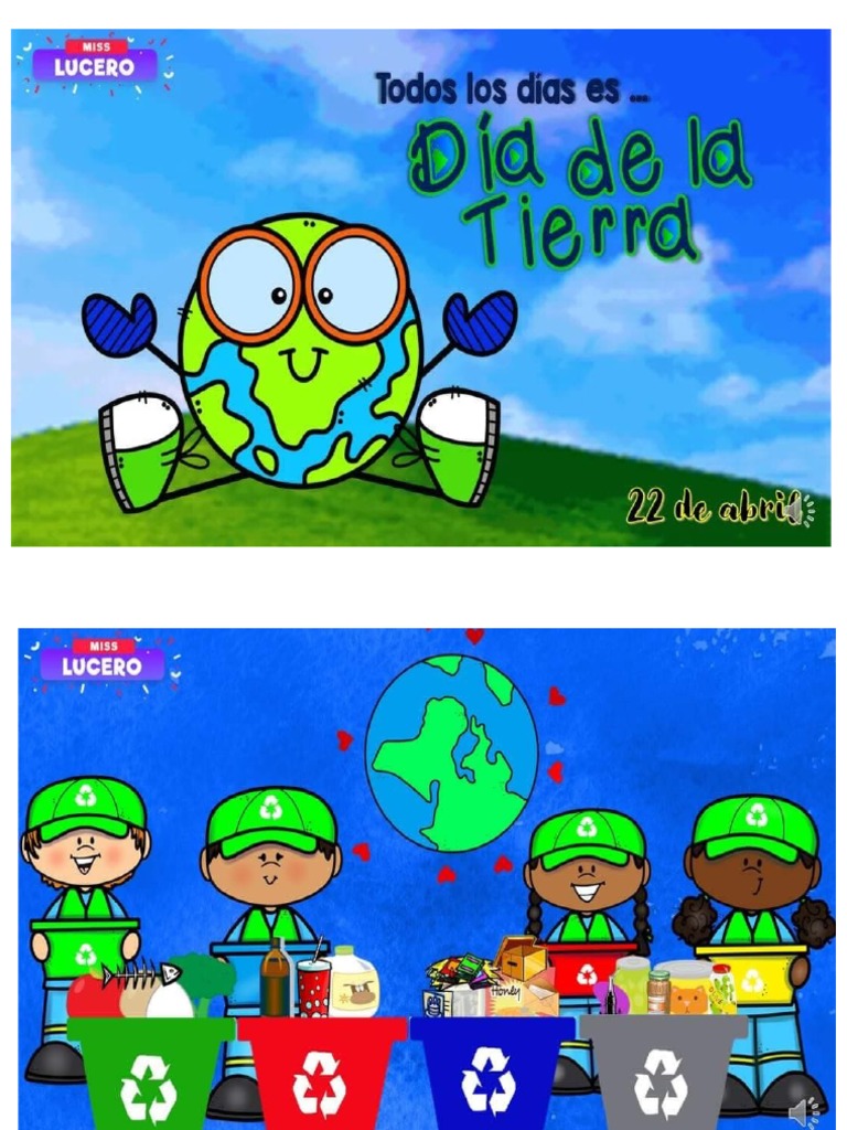 Dibujos Dia de La Tierra | PDF