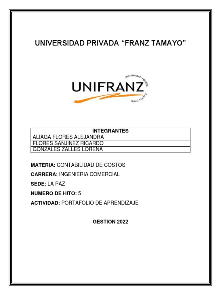 Portafolio Final Hito 5-Grupo 3 | PDF | Comercio | Sector secundario de la economía
