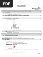 MB175 Markem Imaje MSDS | PDF | Toxicity | Dangerous Goods