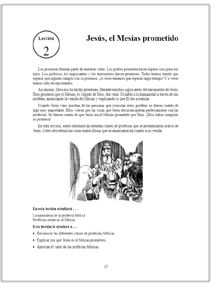 Jesús, El Mesías Prometido - PDF Descargar Libre | PDF