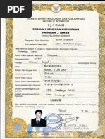 Blangko Ijazah 2023/2024 | PDF | Seni