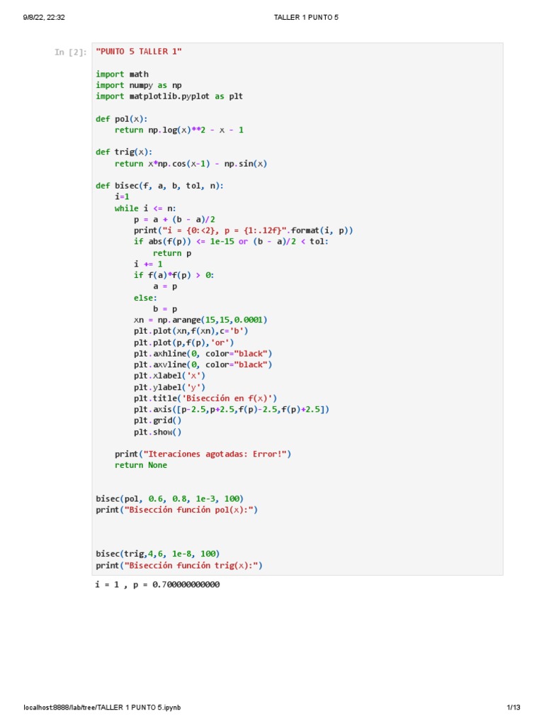 Punto 5 Taller 1 Angie Arenas | PDF