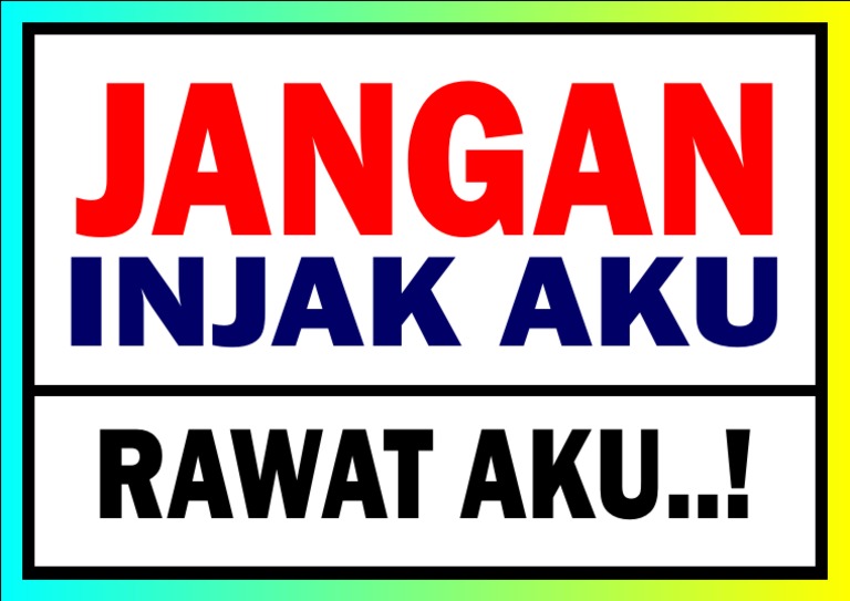 Jangan Injak Aku | PDF