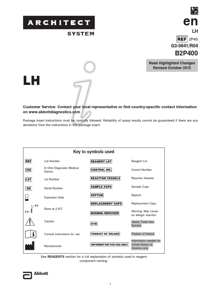 LH Assay Insert | PDF | Luteinizing Hormone | Gonadotropin