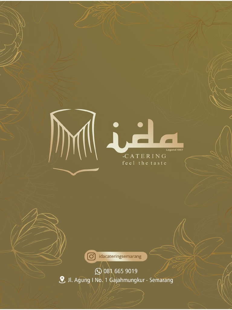 Ida Catering Book Menu | PDF
