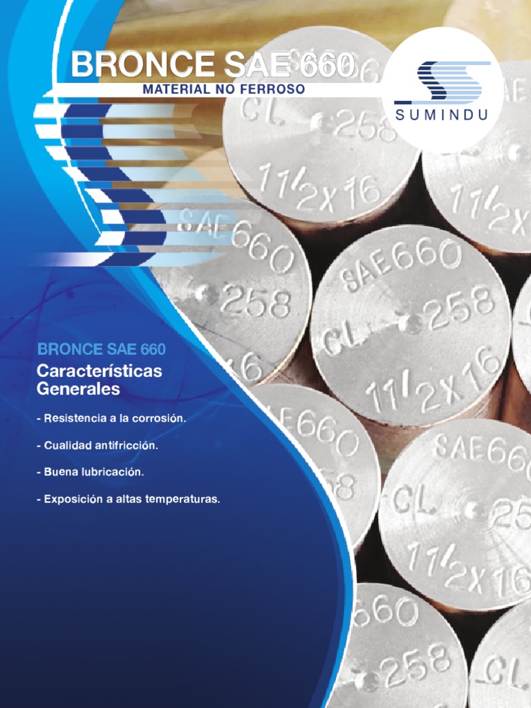 Bronce Sae 660 Pdf Estaño Ingeniería De Edificación