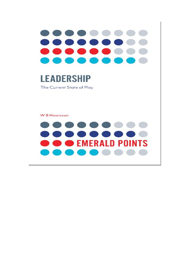 Leadership - The Current State of Play | PDF