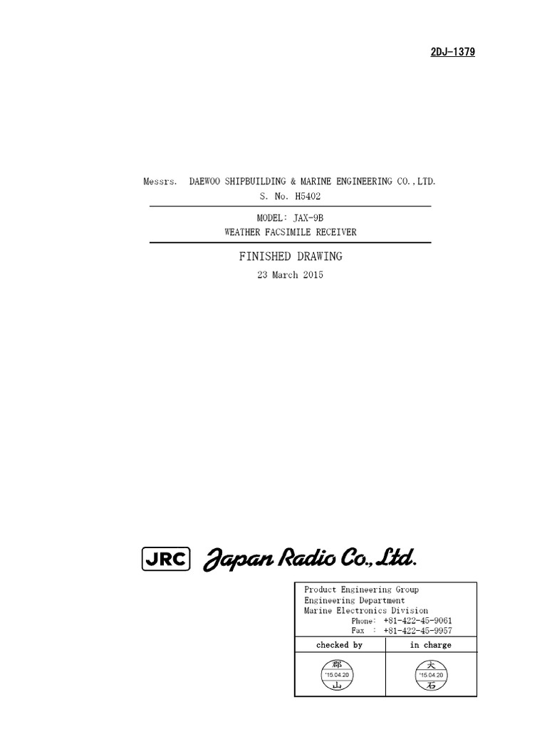 Optimize Weather Facsimile Receiver Specifications | PDF | Power Supply ...