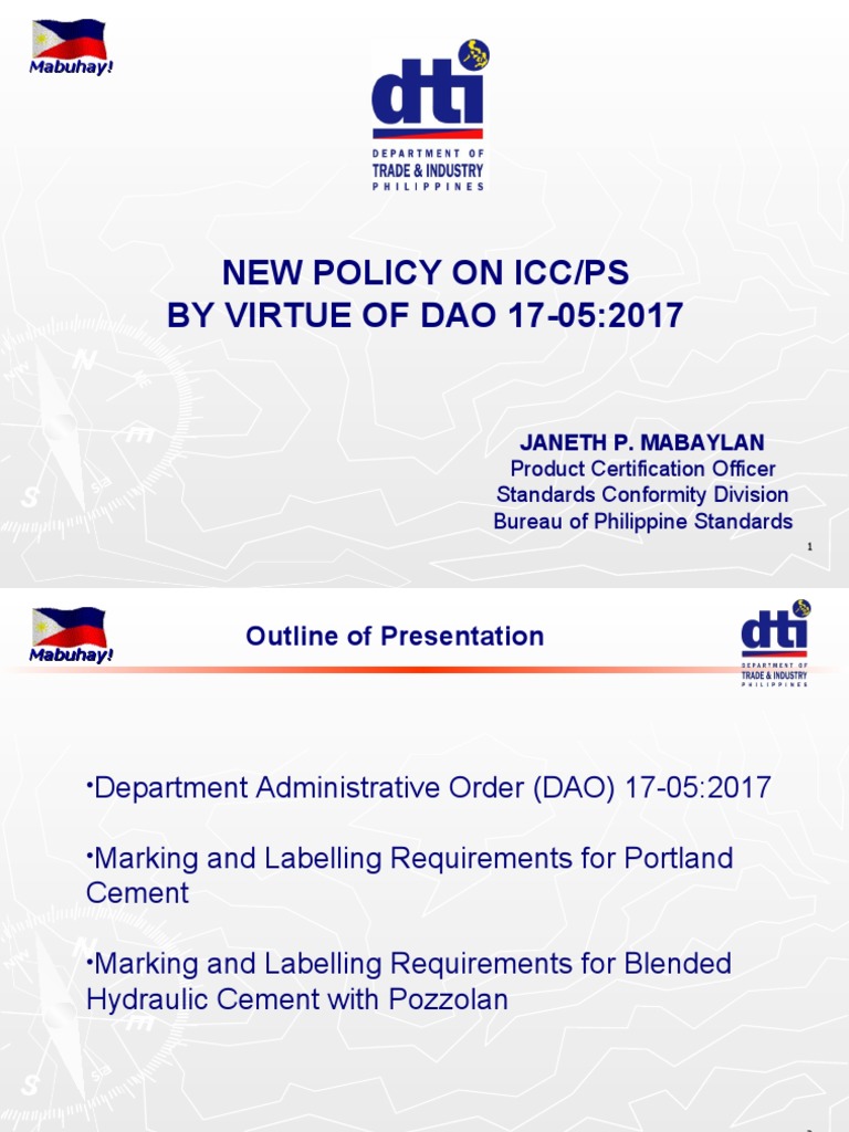 New ICC Guidelines for Cement Certification | PDF | Cement