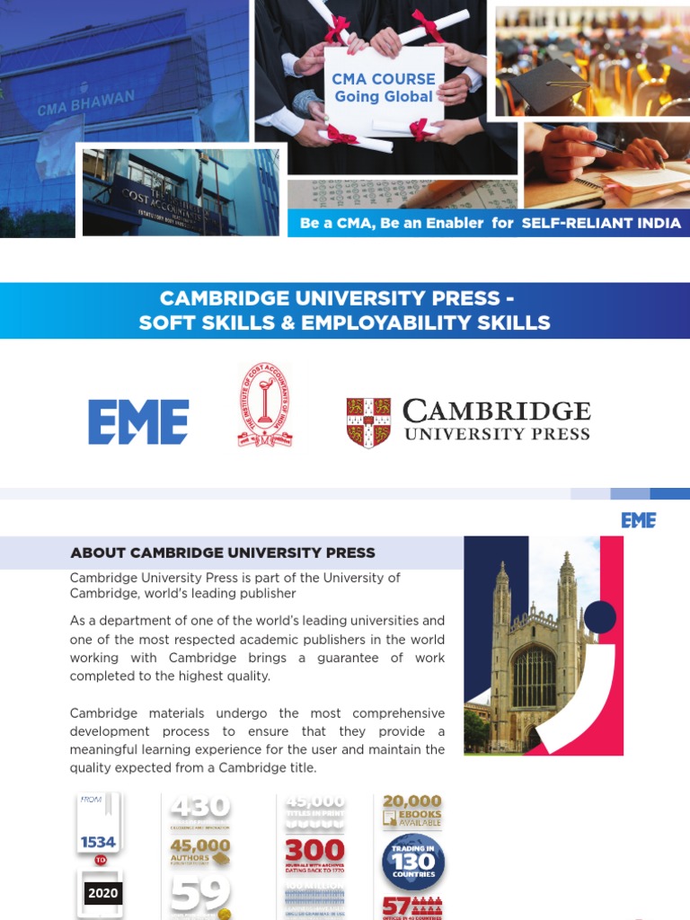 Cambridge University Press - Soft Skills & Employability Skills | PDF ...