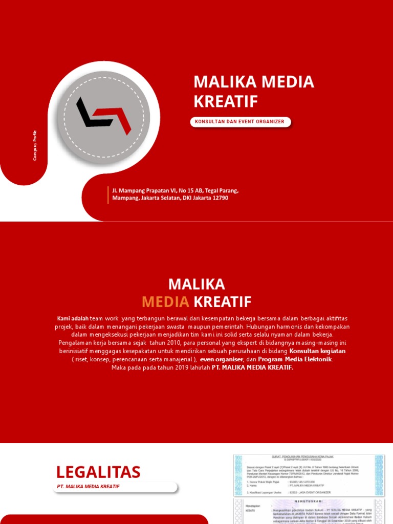 Compro Malika Media Kreatif 2021 | PDF | Seni
