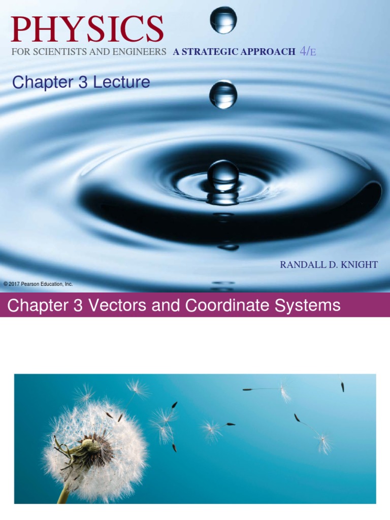 03 Lecture Outline Vectors And Coordinates Systems Download Free Pdf Euclidean Vector