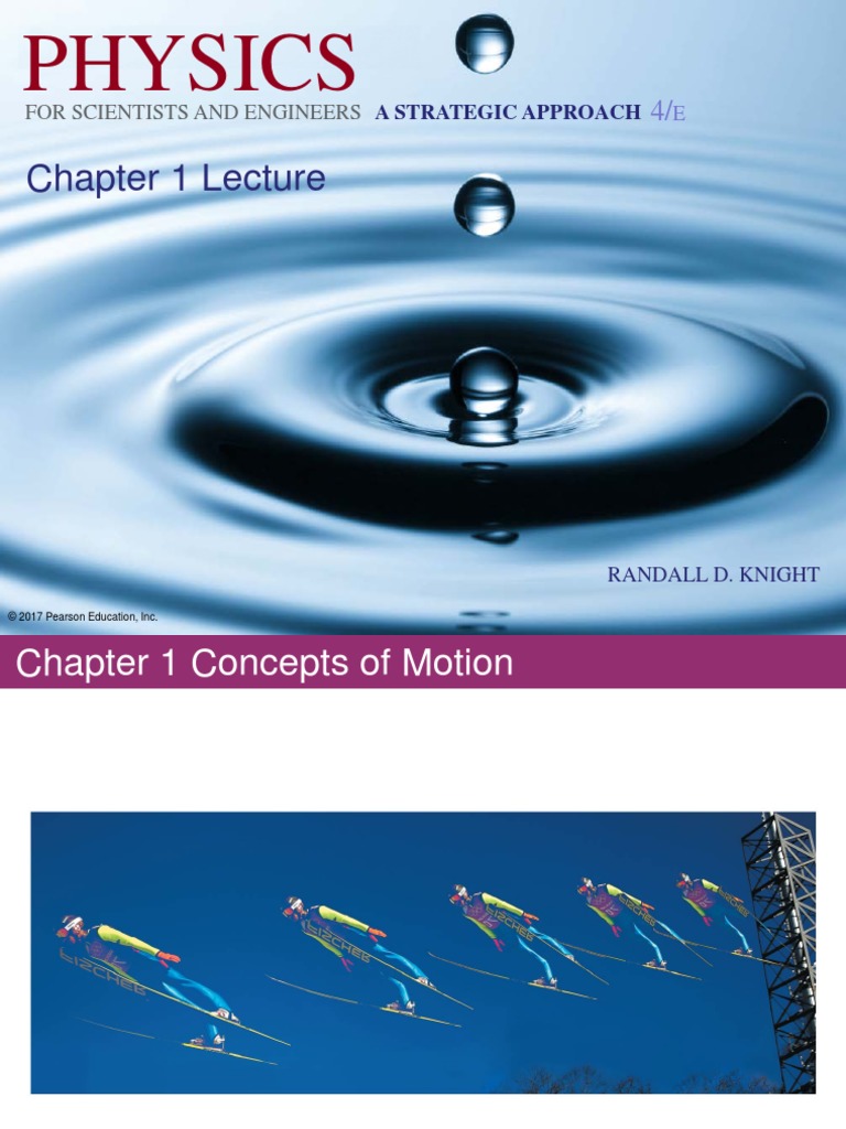 01_Lecture_Outline CONCEPTS OF MOTION | PDF | Velocity | Acceleration