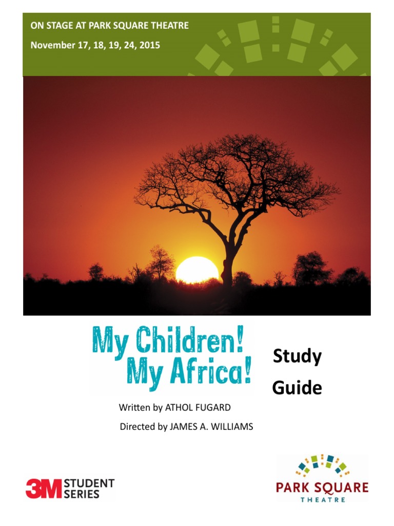 My Children My Africa Study Guide 2015 | PDF | Apartheid | South Africa