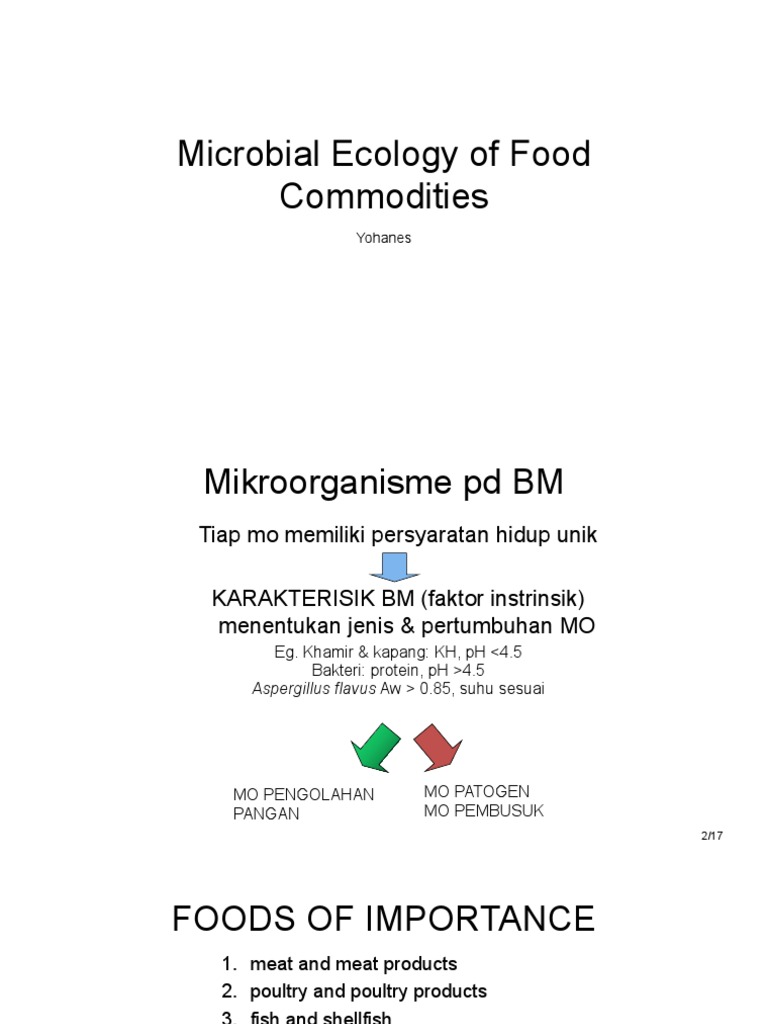 TM 7 Ekologi Mikroba 2022 | PDF | Bacteria | Bacillus