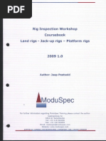 Top Drive Inspection PDF | PDF | Transmission (Mechanics) | Drilling Rig