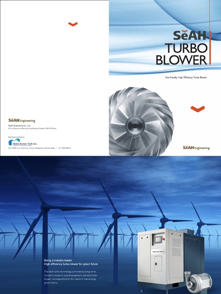 SeAH TURBO BLOWER Brochure | PDF