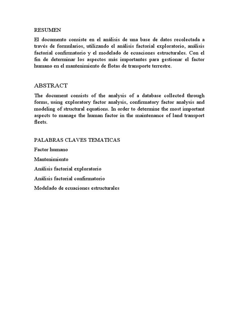 Resumen en Español e Ingles | PDF | Negocios | Informática