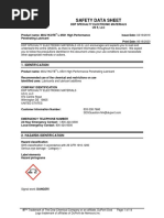 MSDS Un1002 Compressed Air | PDF | Safety | Occupational Safety And Health