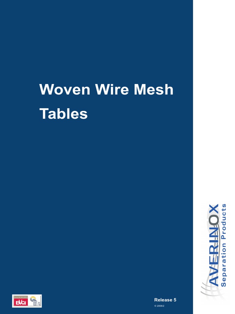 Wire Mesh Tables | PDF | Métaux