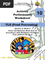 DLL-Food Fish Processing 9-Q1-W2 | PDF | Learning | Cognitive Science