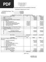 Barangay Budget Preparation Form No 2 | PDF | Expense | Economies