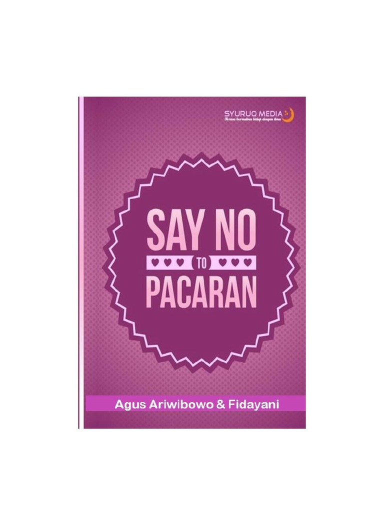 Ebook Say No To Pacaran | PDF