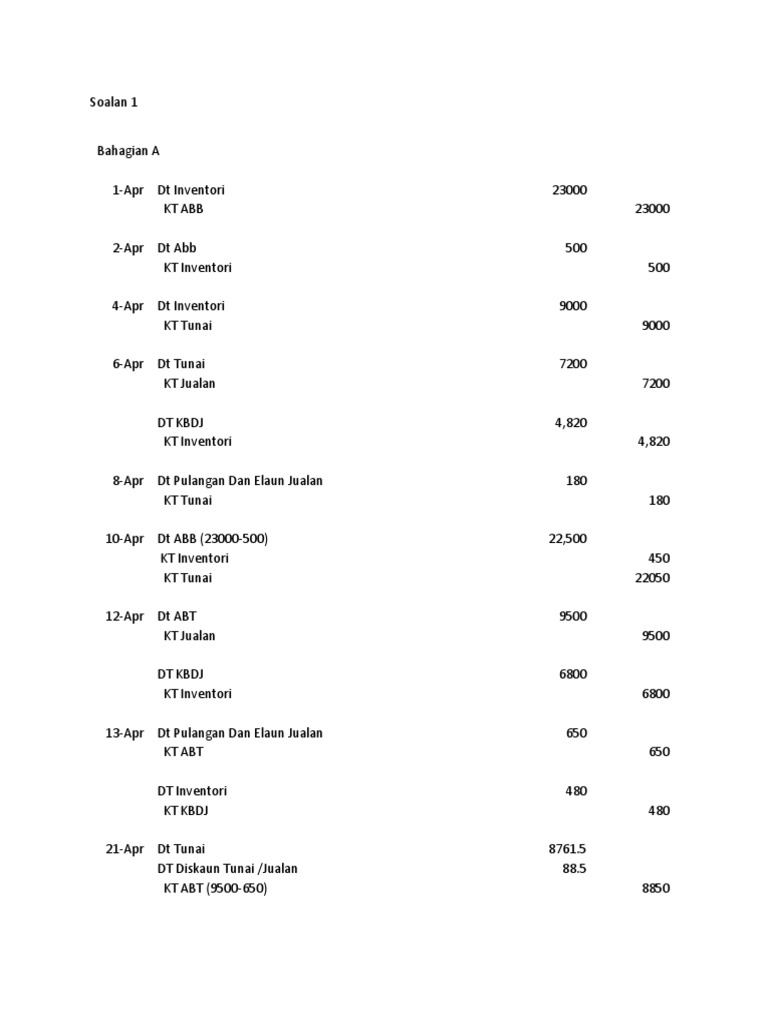 Jawapan Tutorial 5 Sem 1 20212022 | PDF
