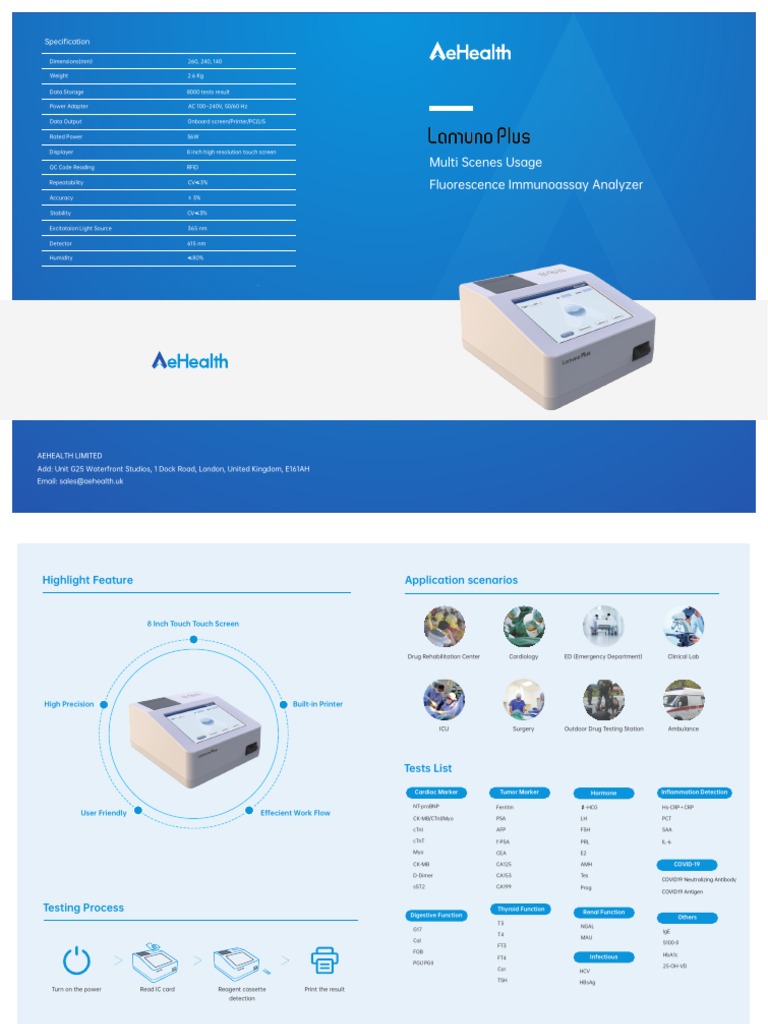 1 - UK Lamuno Plus Brochure | PDF | Medical Specialties | Clinical Medicine