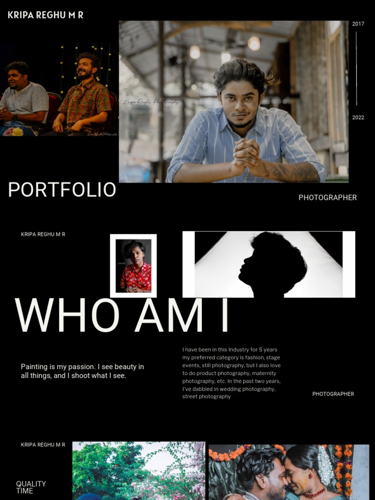 Kripa Reghu M R Portfolio | PDF | Imaging