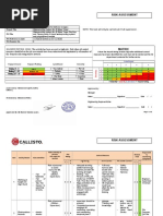 Risk Assessment - Window and Glass Partition Installation | PDF ...