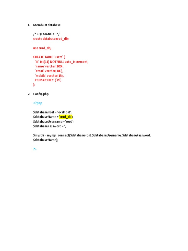 CRUD | PDF | Databases | Computer Data