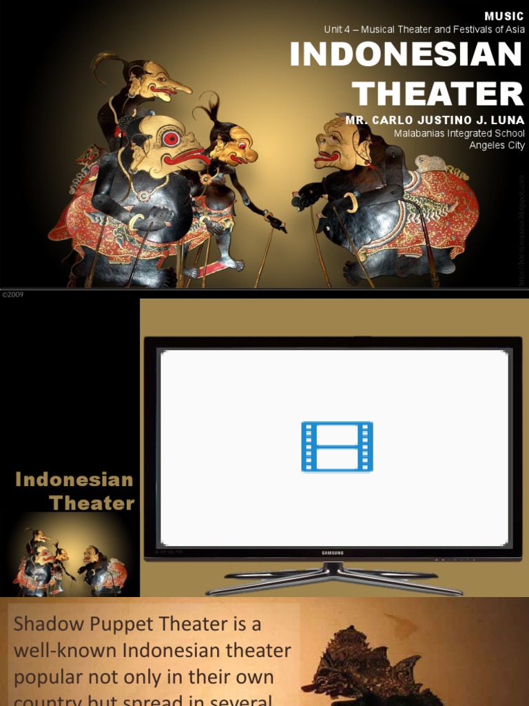 Mapeh 8 Music 4th Quarter Indonesian Theater | PDF | Puppets | Theatre