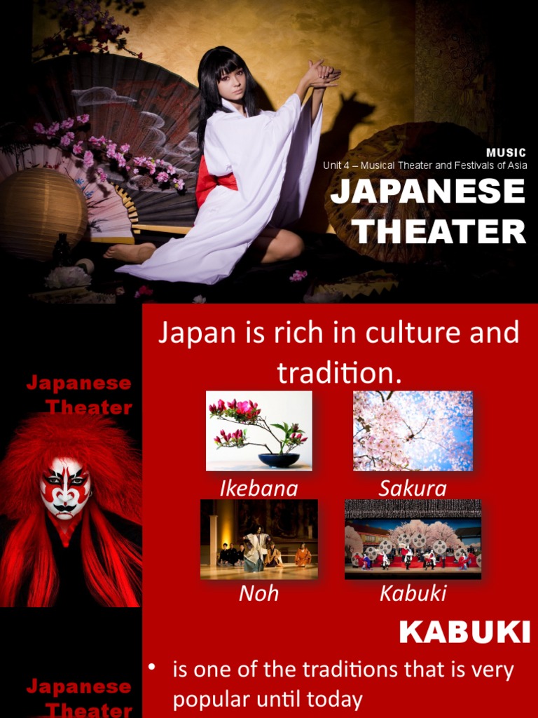 Vdocuments Mx Mapeh 8 Music 4th Quarter Japanese Theater Pdf Entertainment Performing Arts