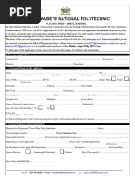 KUTRRH Job Application Form Short Term Contract-1 | PDF | Bachelor's ...