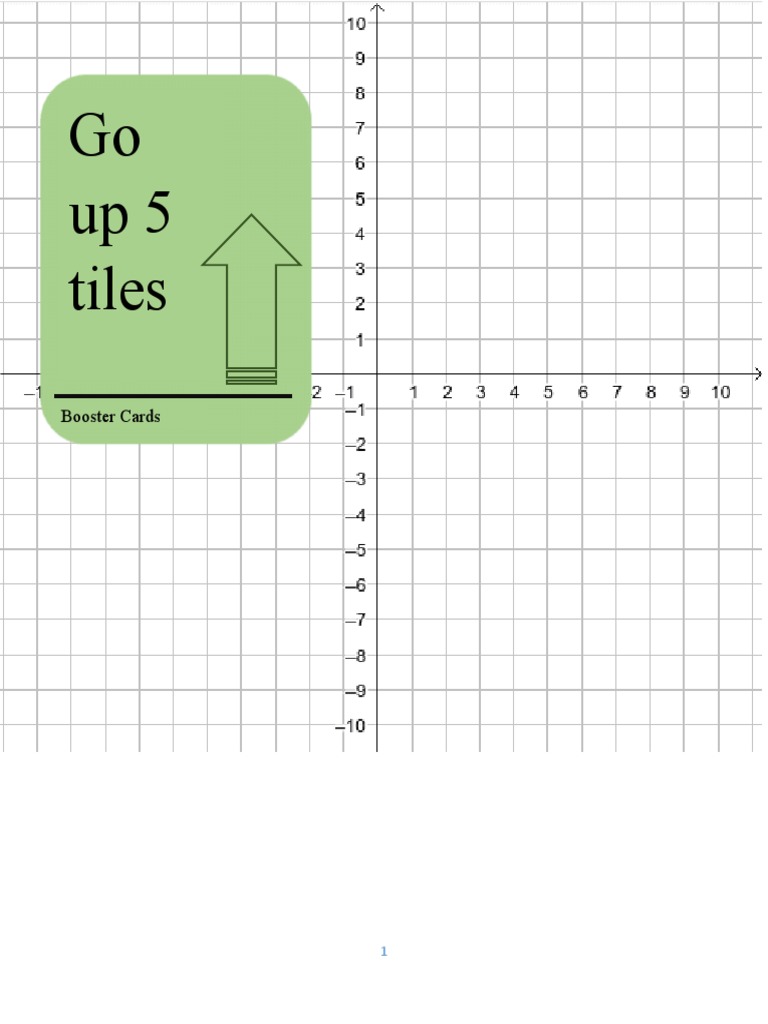 Go Up5 Tiles: Booster Cards | PDF