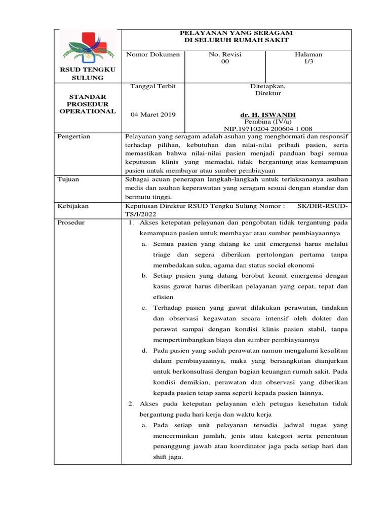 SPO PAP 1 PELAYANAN YANG SERAGAM Edit | PDF