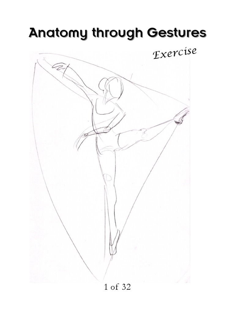 Anatomy Through Gestures Exercise by California Clipper | PDF | Drawing ...
