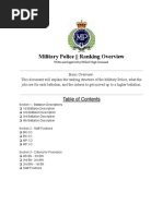 RMP - Introduction To RMP | PDF | Military Police | Swat