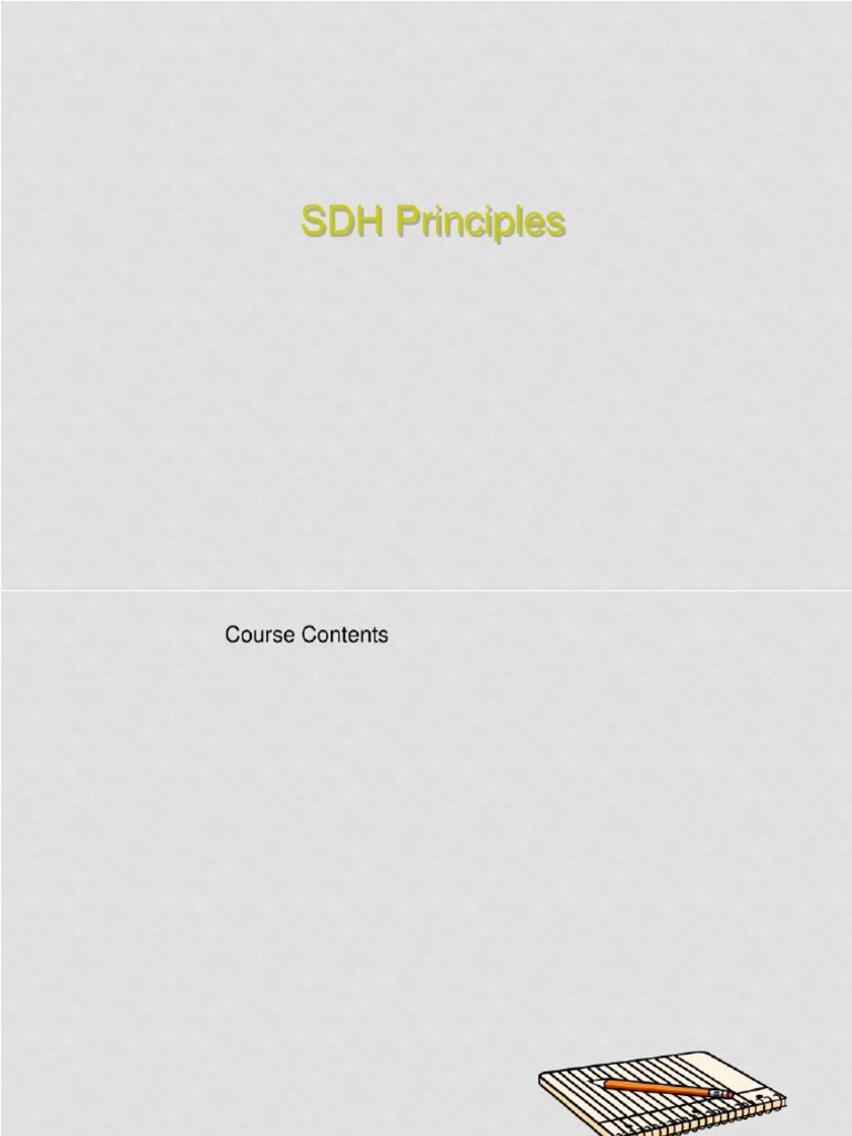 SDH Frame Structure | PDF
