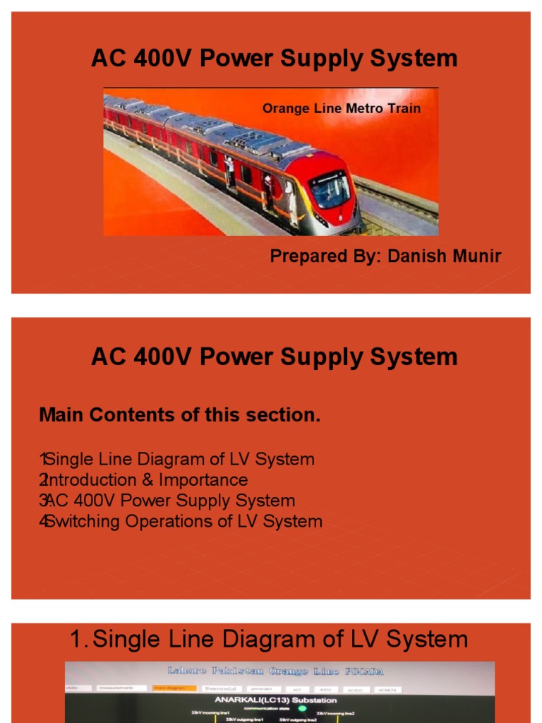 AC 400V Power Supply System | PDF
