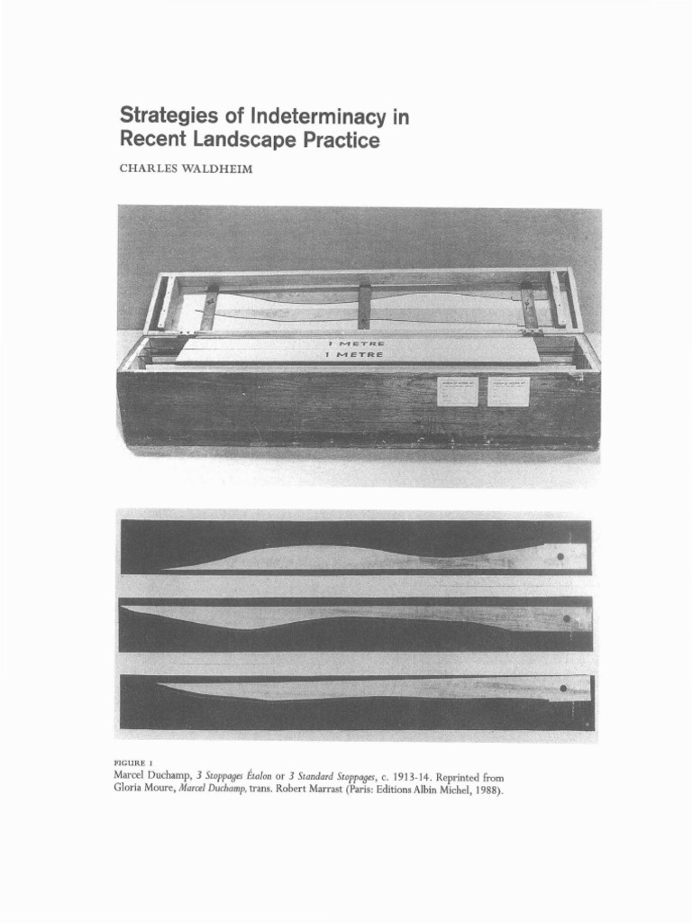Indeterminacy in Landscape Architecture | PDF | Landscape | Ecology