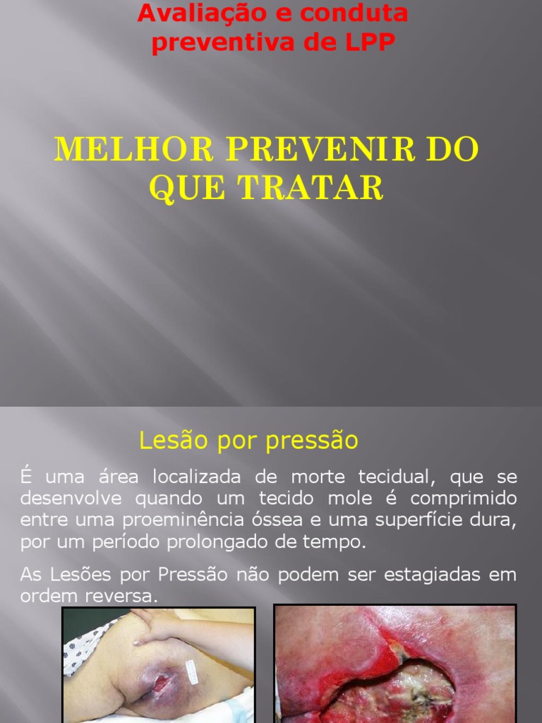 Aula LPP | PDF | Pele | Necrose