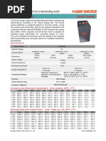 10.-Datasheet Bateria Narada 12NDT200S | PDF | Battery (Electricity) | Electricity