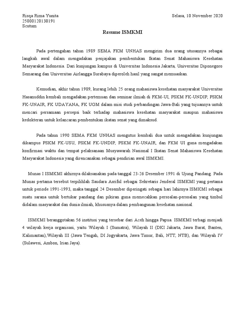 ISMKMI | PDF | Perjalanan