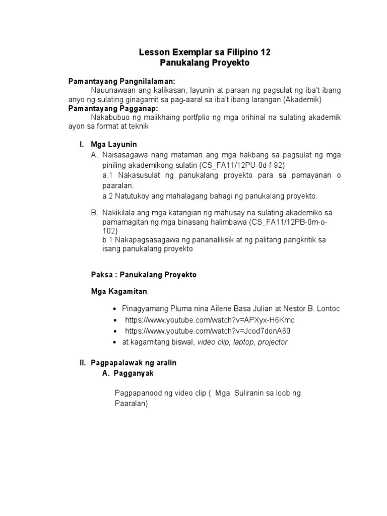 5.-panukalang-proyekto | PDF