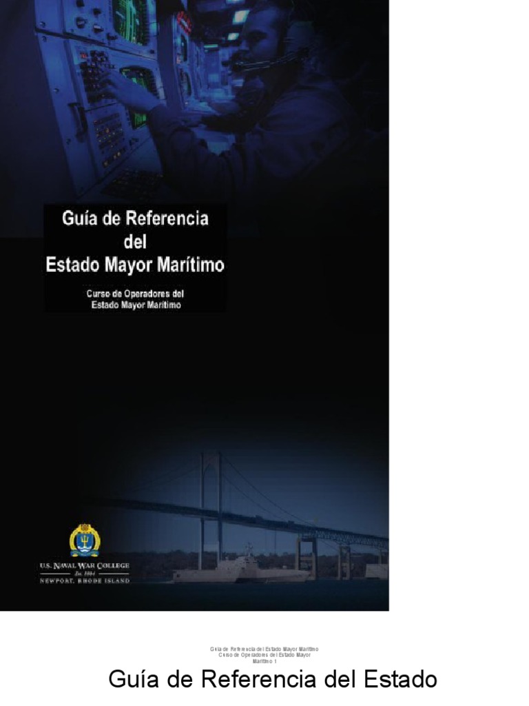 Mar Staff Ref Guide - Español - Listo - 1ra | PDF | Personal (militar ...