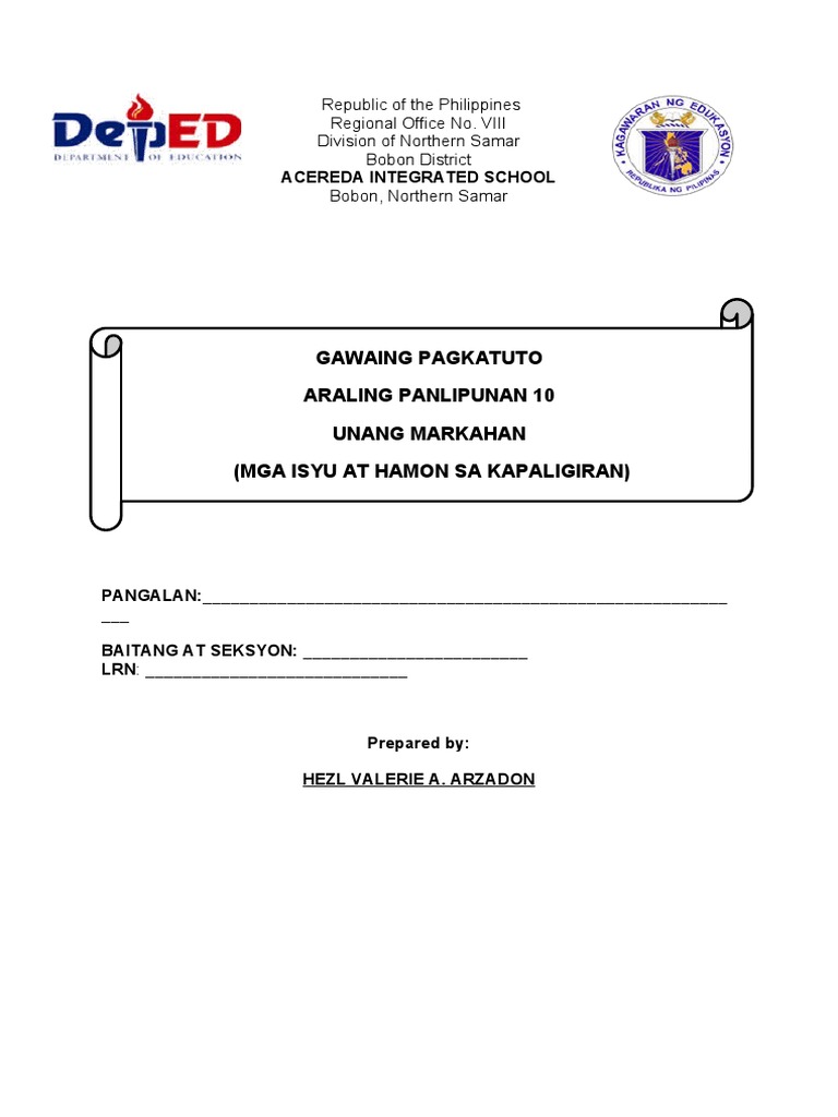 LAS AP - Working Progress | PDF