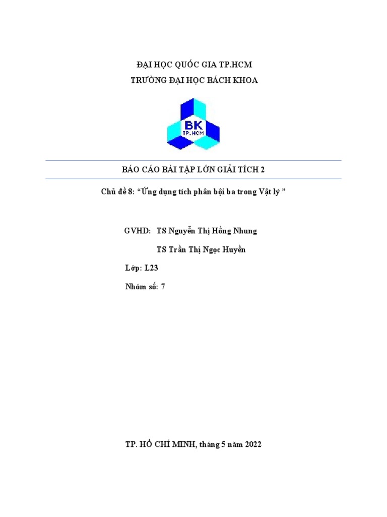 Báo Cáo BTL Gt2 - Nhóm 7 - l23 | PDF